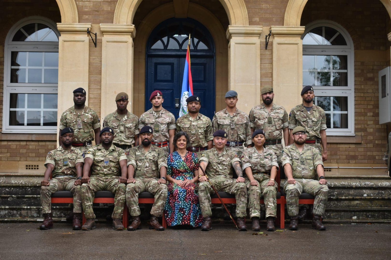 Belizean soldiers in the UK honor 43rd Independence Day