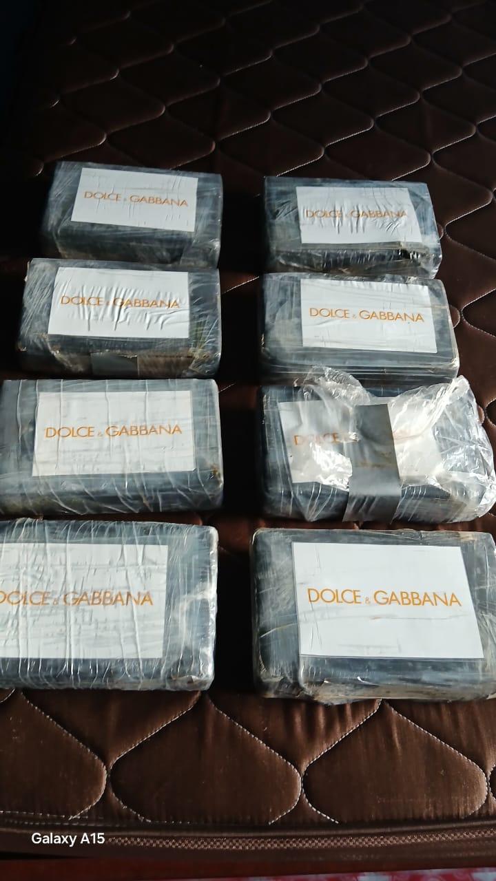 Joint operation leads to major drug bust, eight parcels of cocaine seized