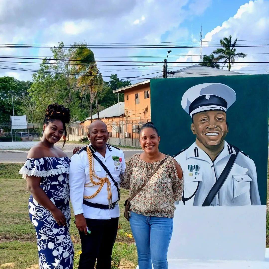 Young artists immortalize Commissioner Chester Williams in farewell ...