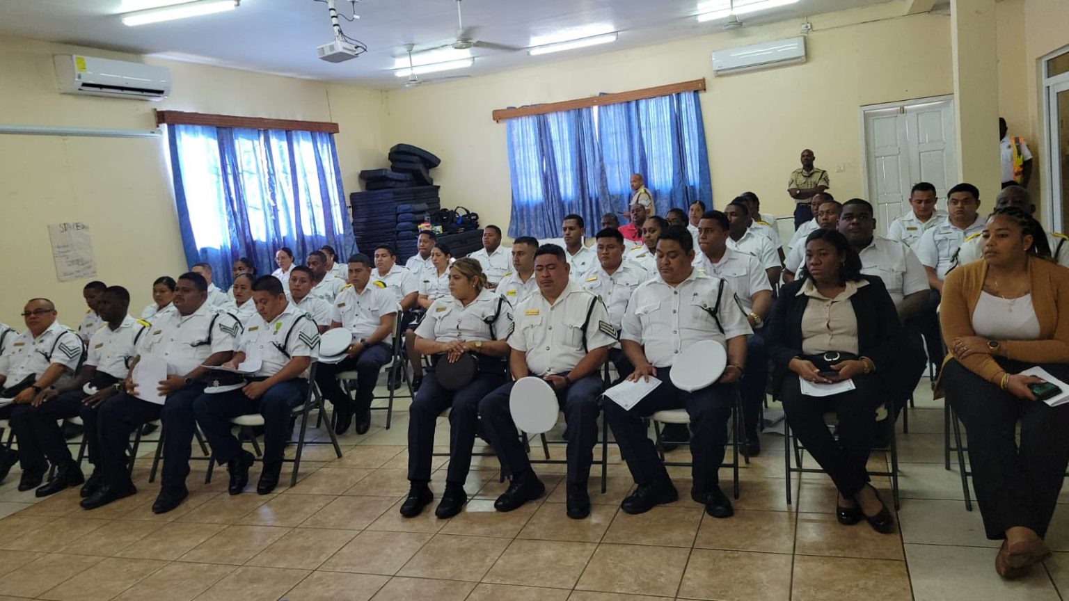 Belize Police officers honored after successful crimes investigative ...