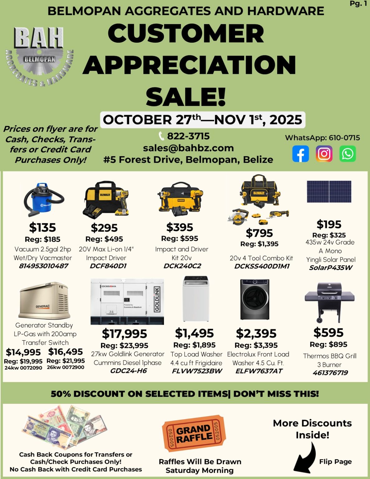 Belmopan Aggregates and Hardware launches biggest sale of the year — Up ...